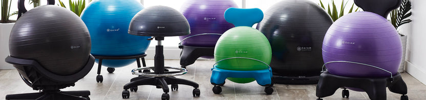Therapy/Stability Ball Chairs & Cushions for Active Sitting – GetACTV