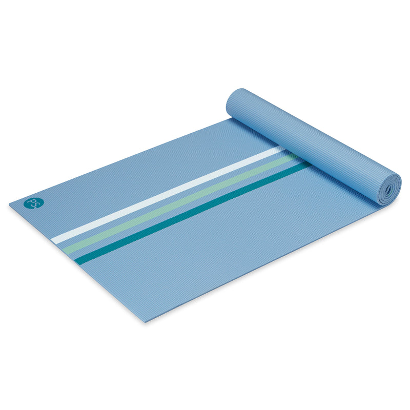 Premium Aubergine Swirl Yoga Mat (6mm), Gaiam Premium Yoga Mats For ...